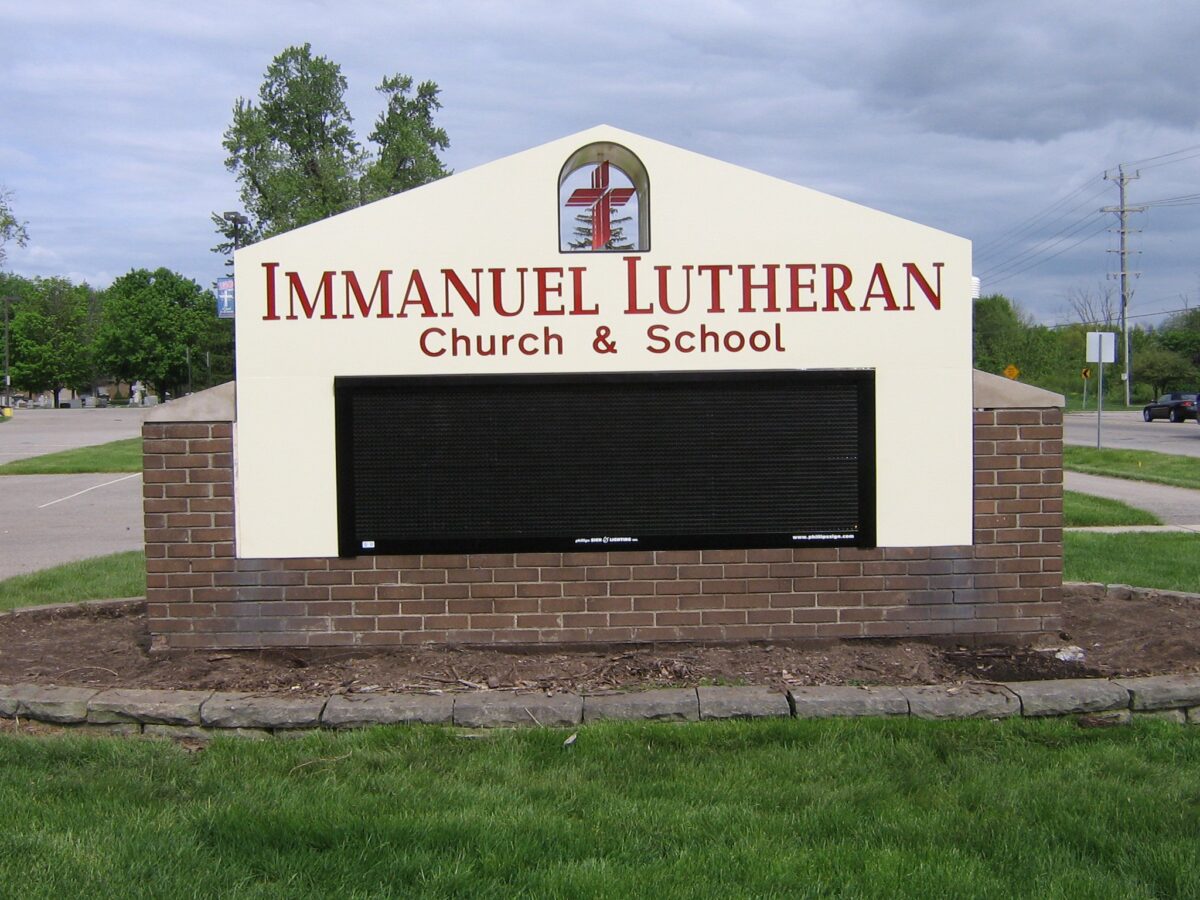 Custom Church Signage Gallery | Phillips Sign & Lighting
