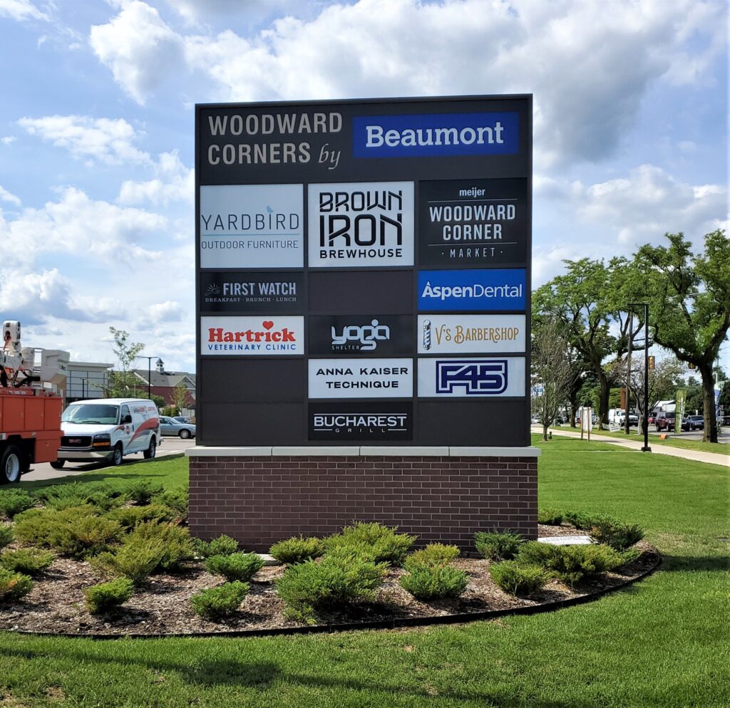 Tenant Panels - Phillips Sign & Lighting